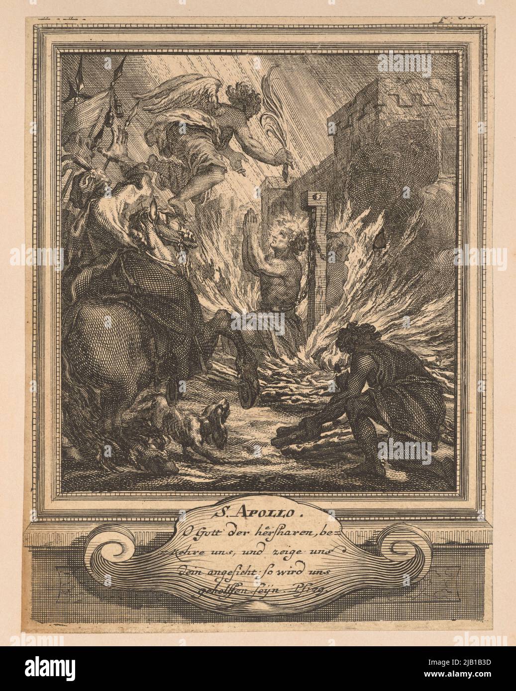 Saint. Apollo Student of St. John the Baptist S. Apollo, from the album ...