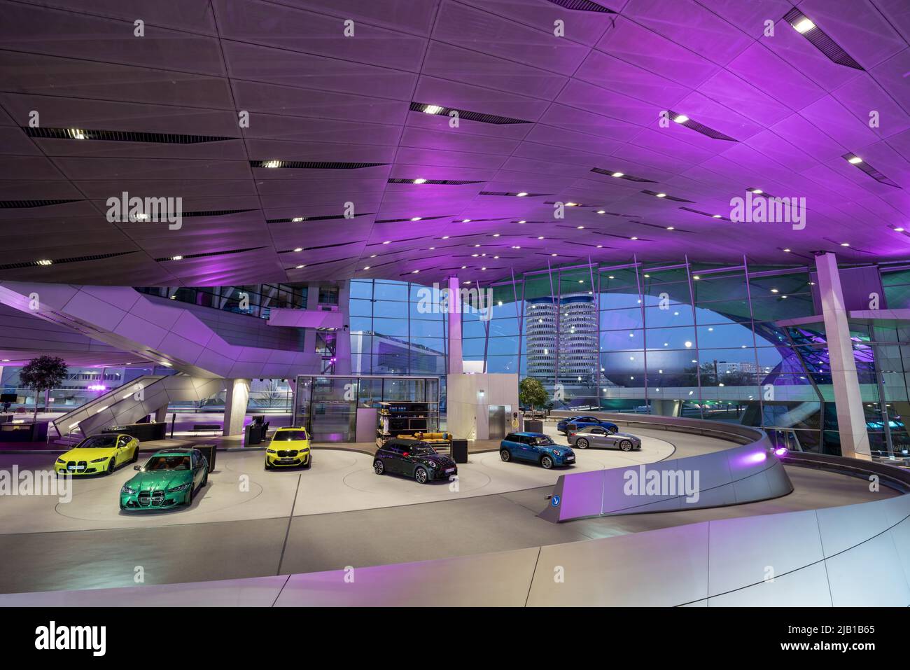 BMW Welt - a multifunctional exhibition center, which combines the ...