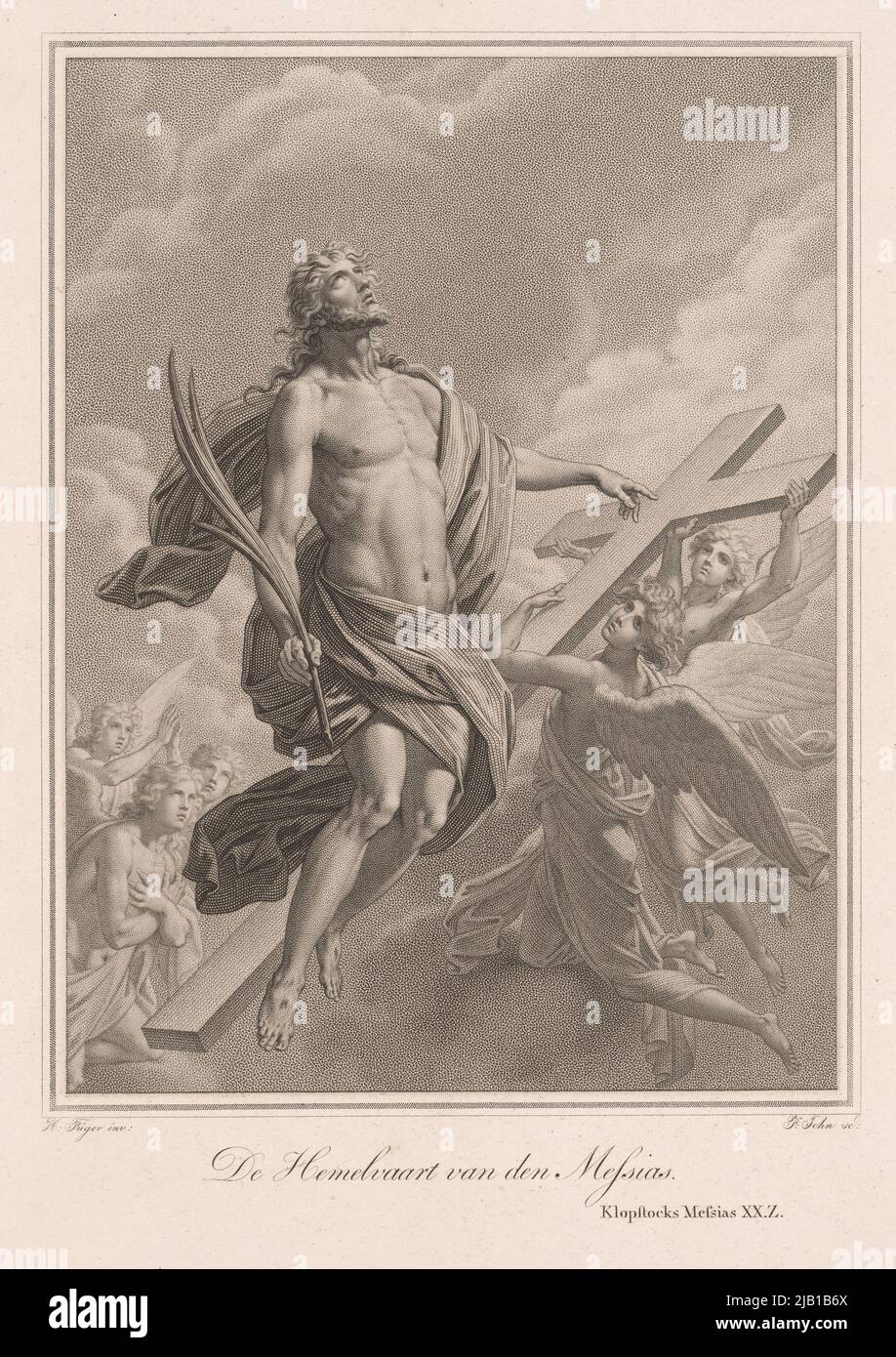 Jesus Chrystus wstępujący Do Nieba The Ascension of the Messiah, Z ...