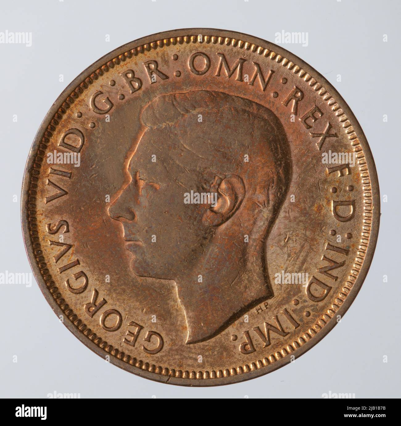 Great Britain, Jerzy VI (1936 1952), 1 Pens, London; 1937 Mint London ...