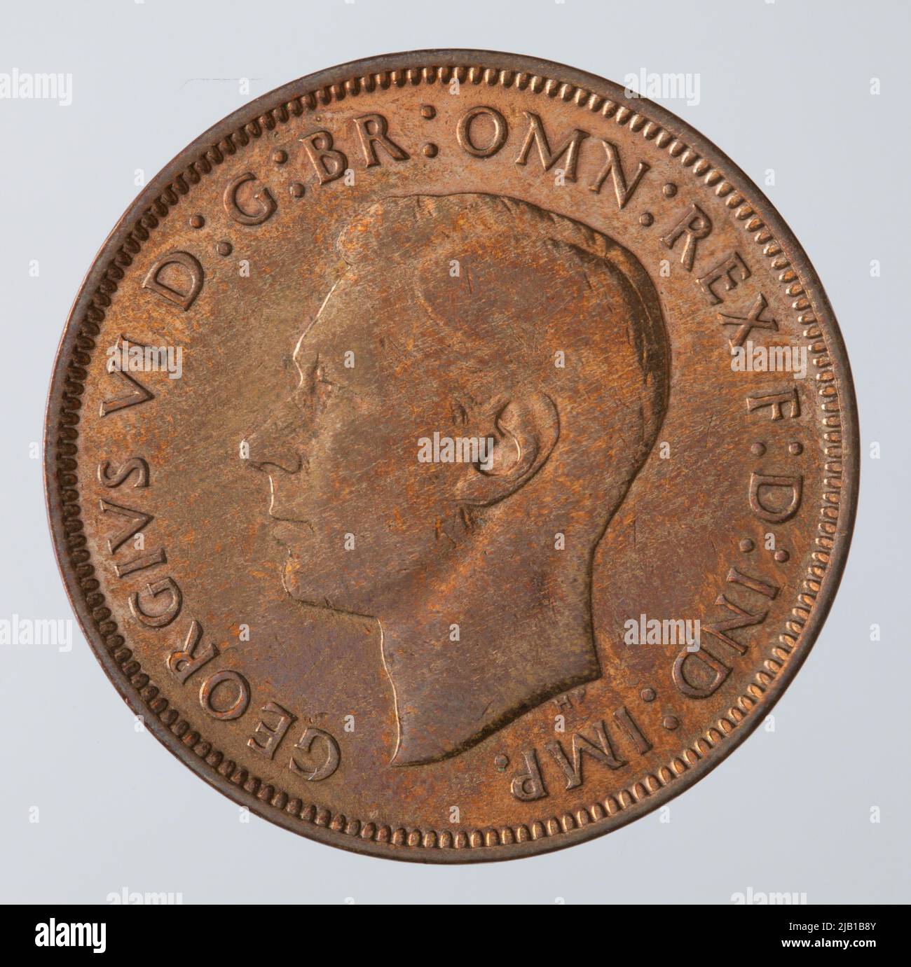 Great Britain, Jerzy VI (1936 1952), 1 Pens, London; 1939 Mint London ...