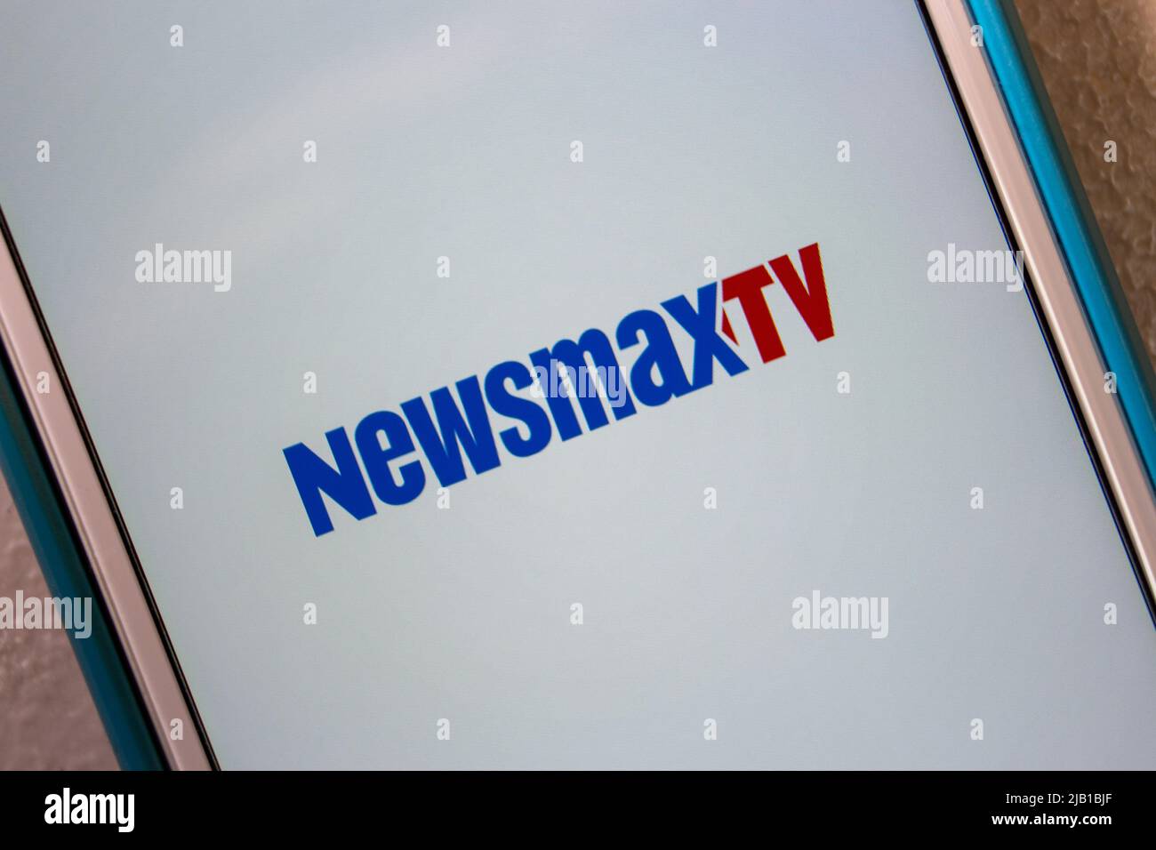 Newsmax logo hi-res stock photography and images - Alamy