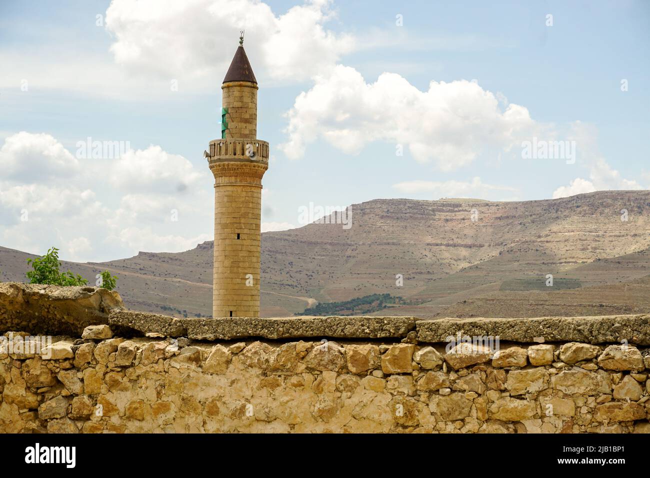 9 May 2022 Derik Mardin Turkey. Kucuk su Mosque in Derik Mardin Turkey ...