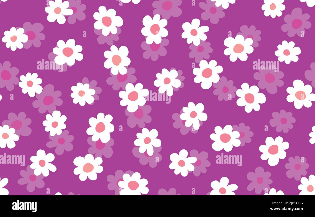 Seamless floral pattern based on traditional folk art ornaments ...