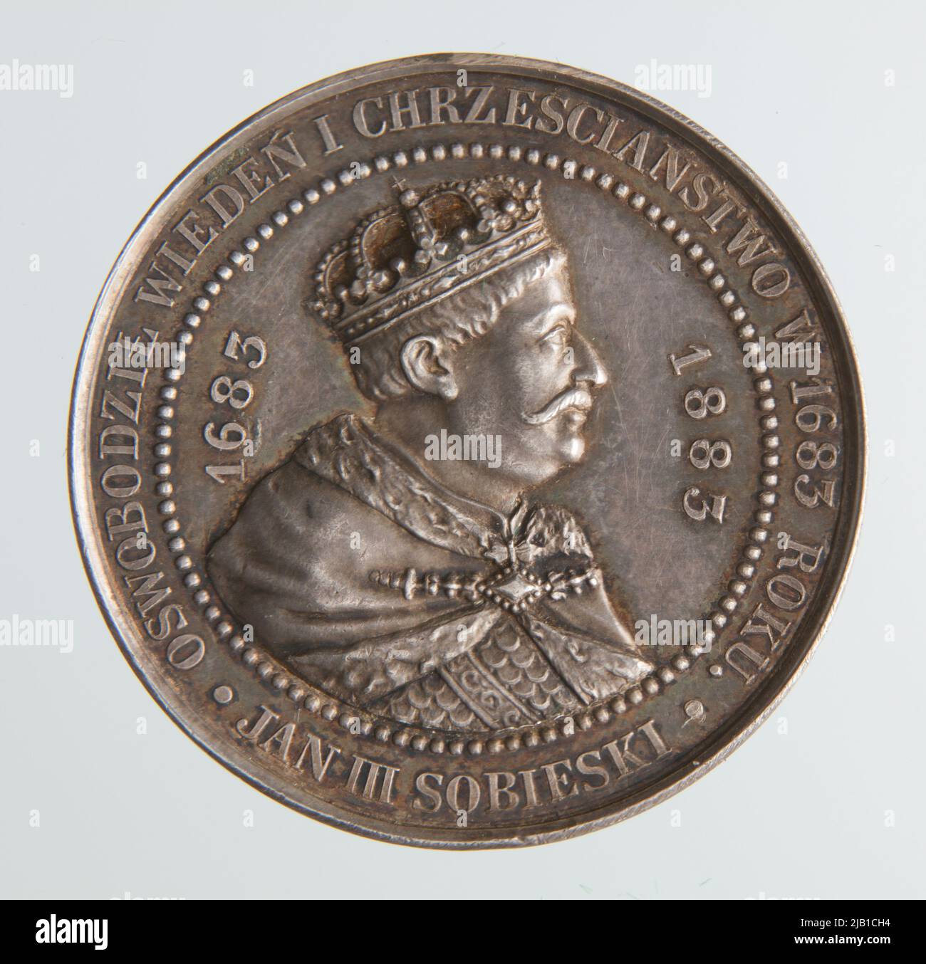 A medal commemorating the 200th anniversary of the Vienna relief The ...