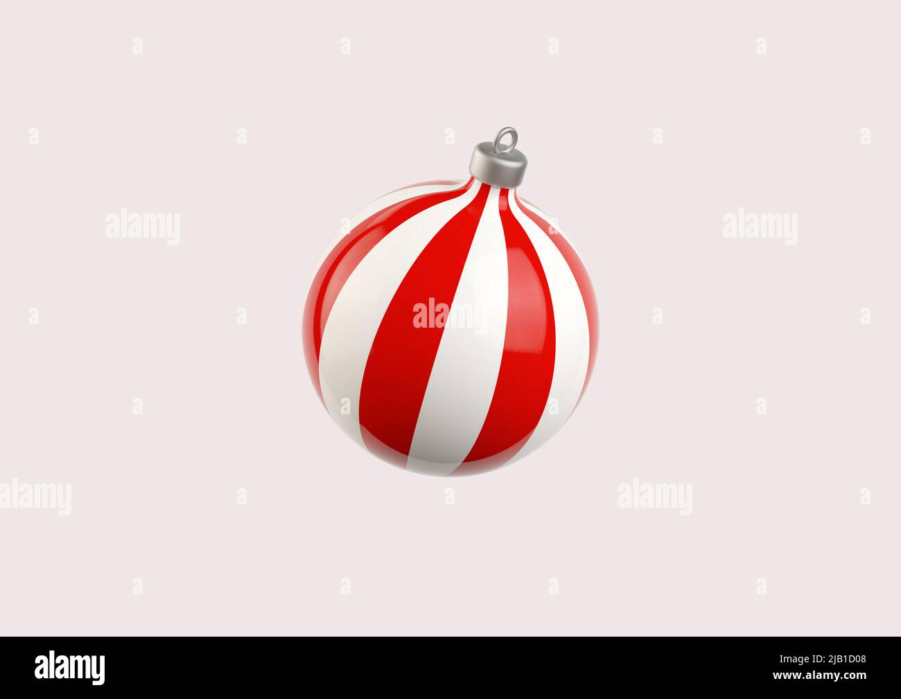 Christmas tree toy with stripes hi-res stock photography and images - Alamy