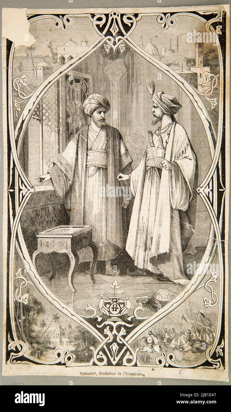 Muhammad, founder of Islamism. Shameline probably from the French ...