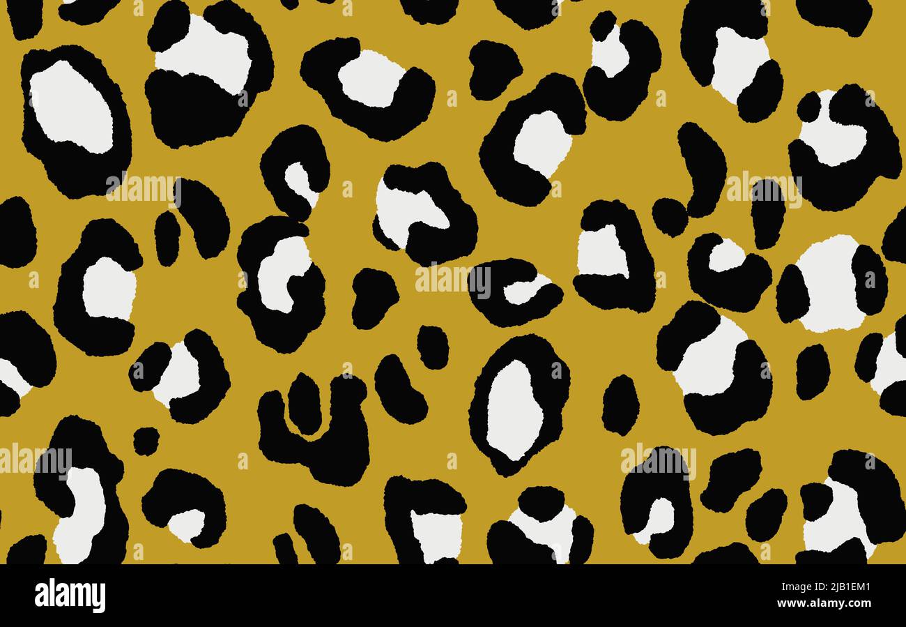 Abstract modern leopard seamless pattern. Animals trendy background ...