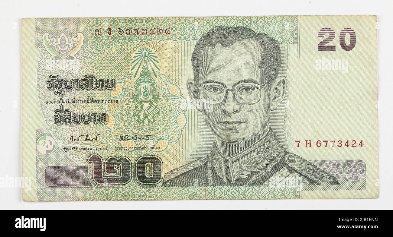 Thai baht 20 hi-res stock photography and images - Alamy