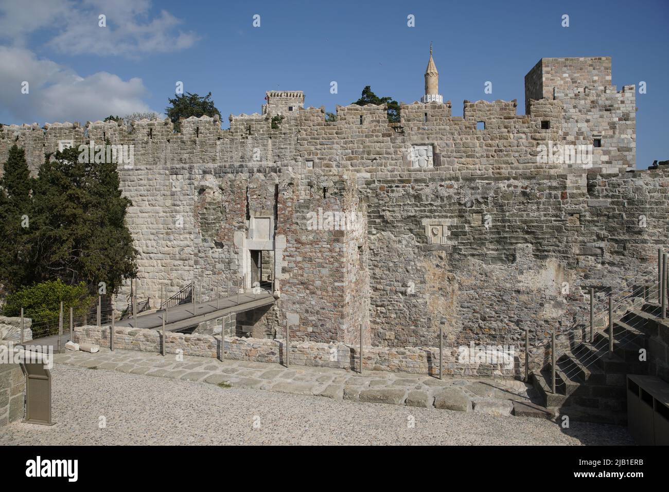 Bodrum Castle in Bodrum Town, Mugla, Turkey Stock Photo - Alamy