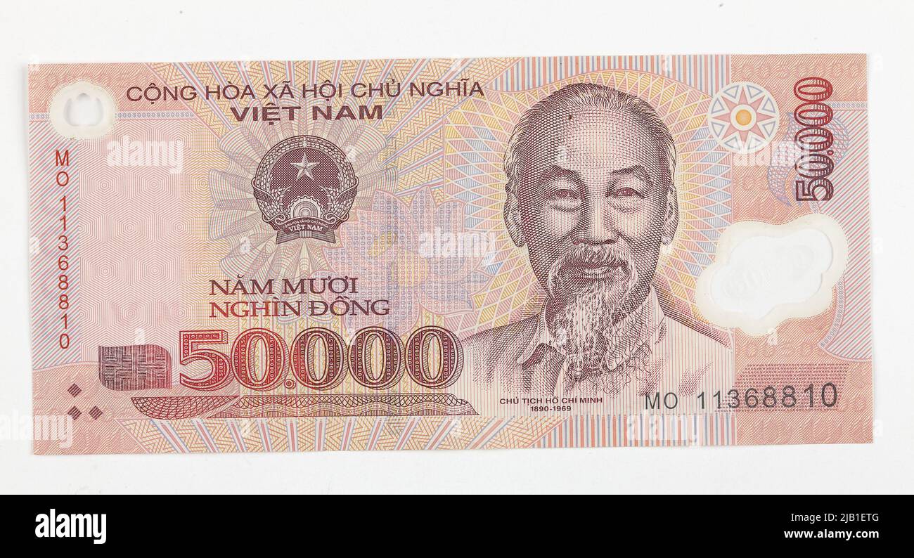 Dong banknote hi-res stock photography and images - Alamy