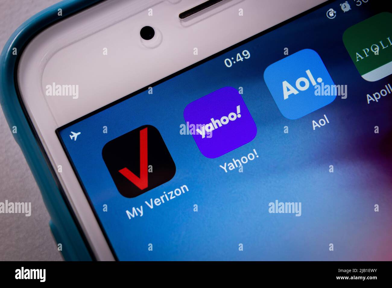 Yahoo mail icon hi-res stock photography and images - Alamy