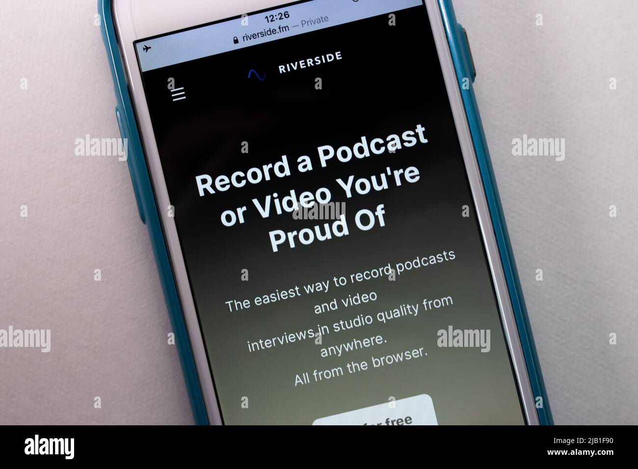 Riverside fm hi-res stock photography and images - Alamy