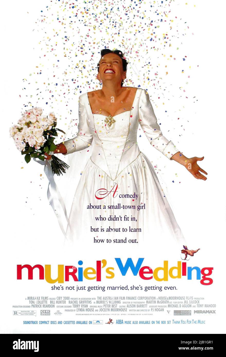 MURIEL'S WEDDING (1994), directed by P. J. HOGAN. Credit: MIRAMAX/FILM ...