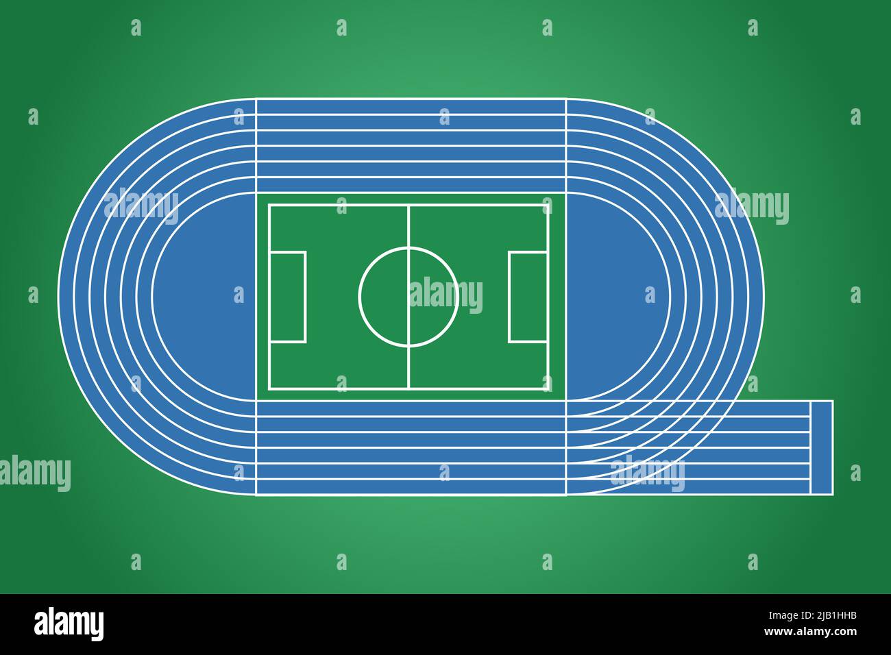 Running court flat design, Run field graphic illustration, Vector of ...