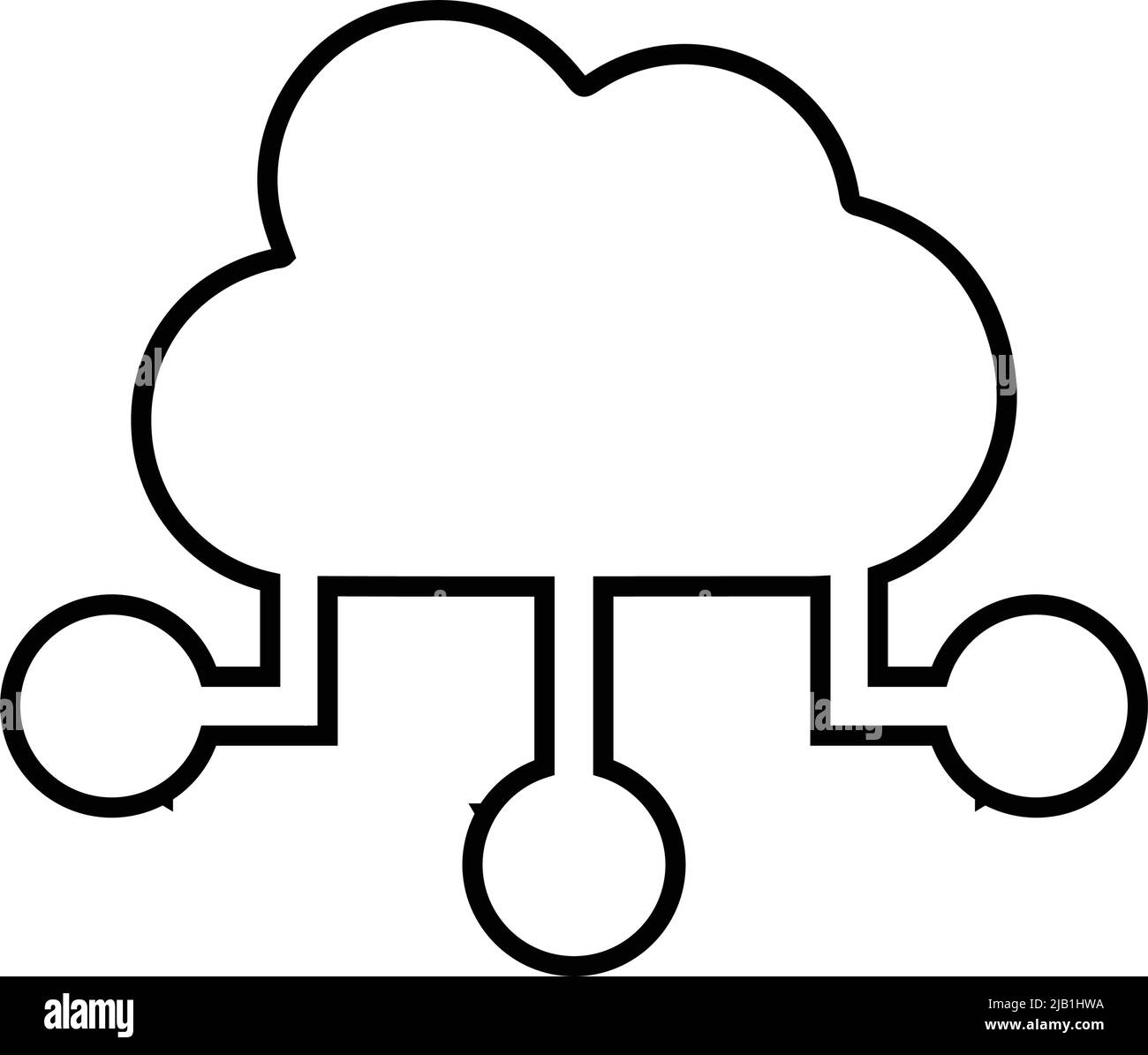 Cloud, storage, big data icon. Editable Vector EPS. Meticulously design ...