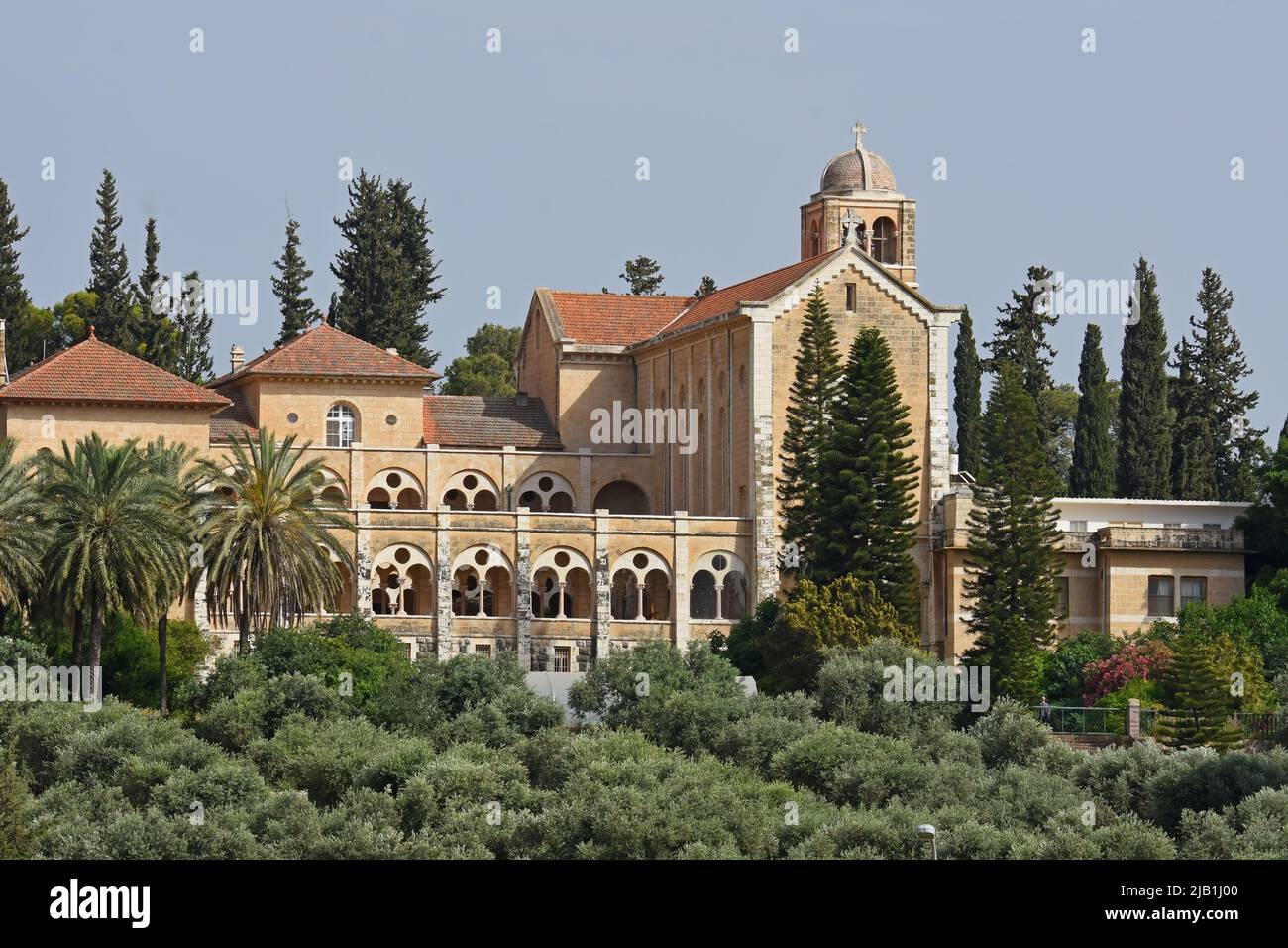 Latrun Monastery,Monastery of the Silencers, Israel Stock Photo - Alamy