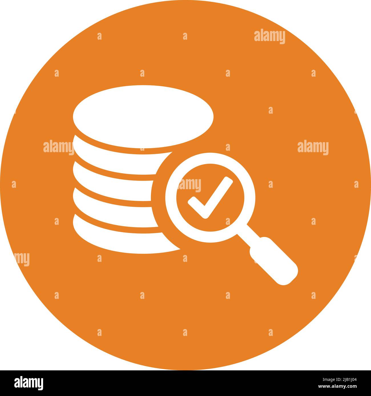Accuracy, veracity, audit icon. Using in print, web, design projects or ...