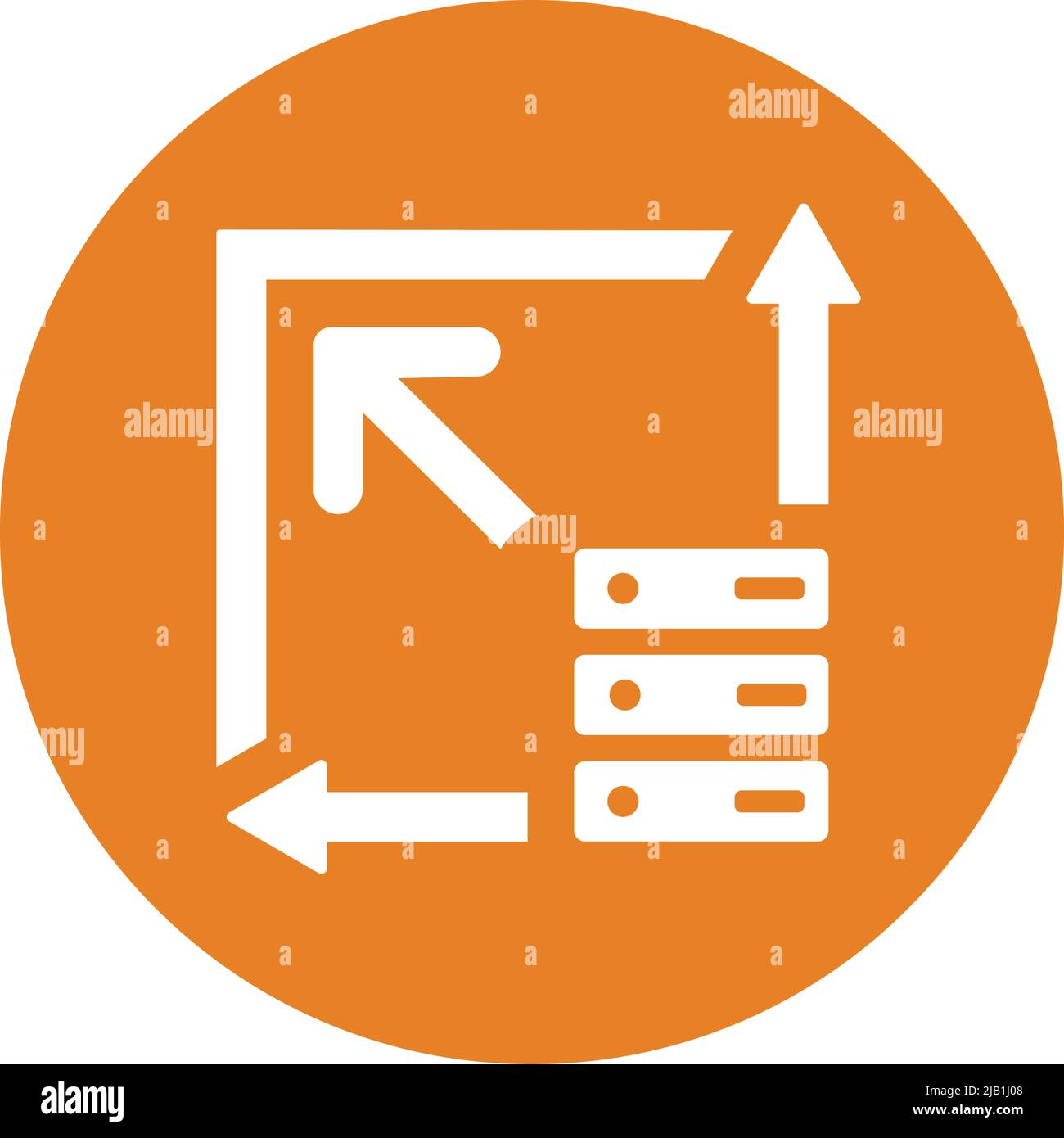 Flexibility, scalability icon. Well organized simple vector and ...