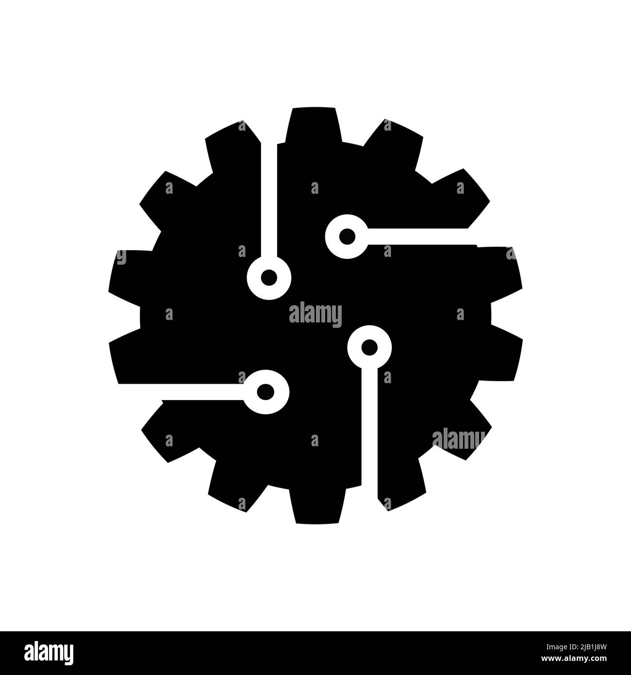 Technological sign. Electronic equipment, control. Vector icon on a ...