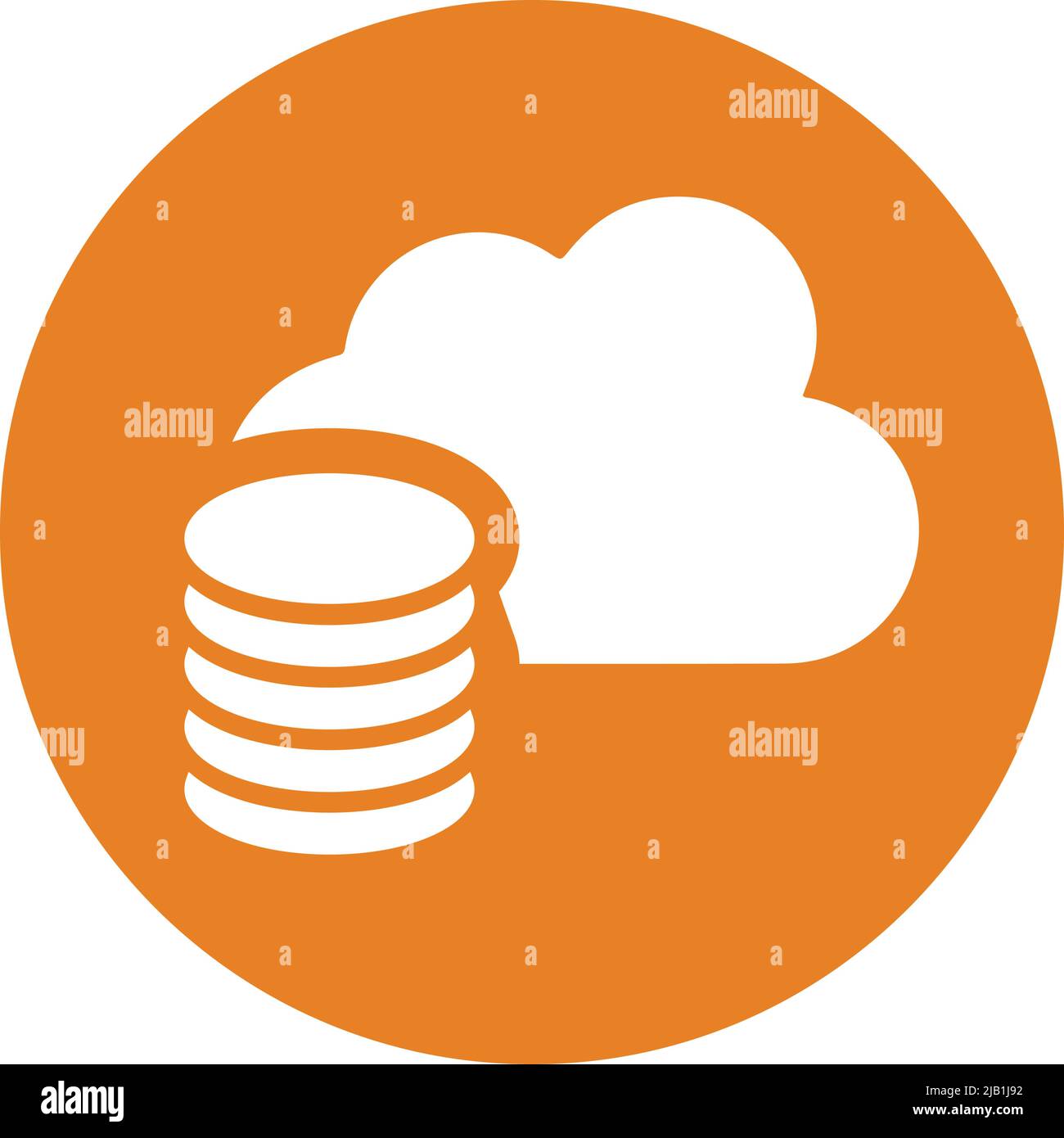 Cloud, storage, big data icon. Editable Vector EPS. Meticulously design ...