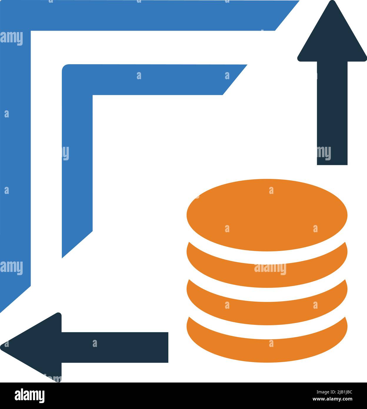Scalability, scale, big data icon. Simple vector illustration isolated ...