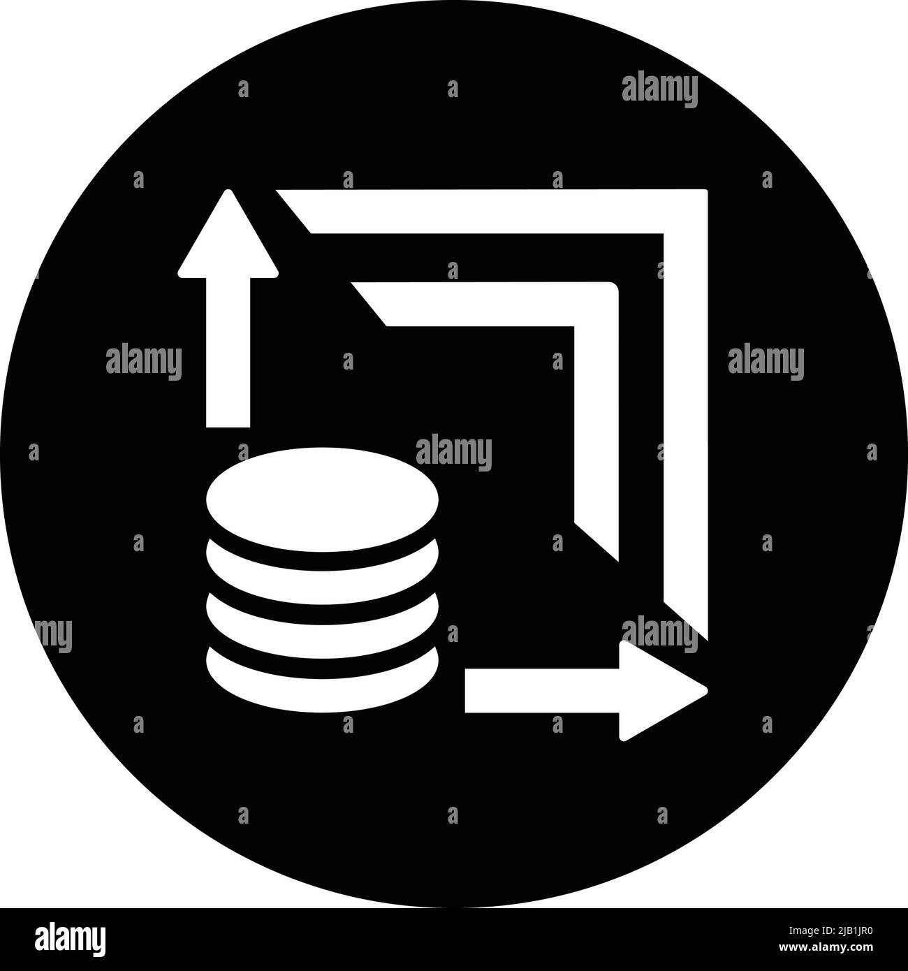 Scalability, scale, big data icon. Simple vector illustration isolated ...