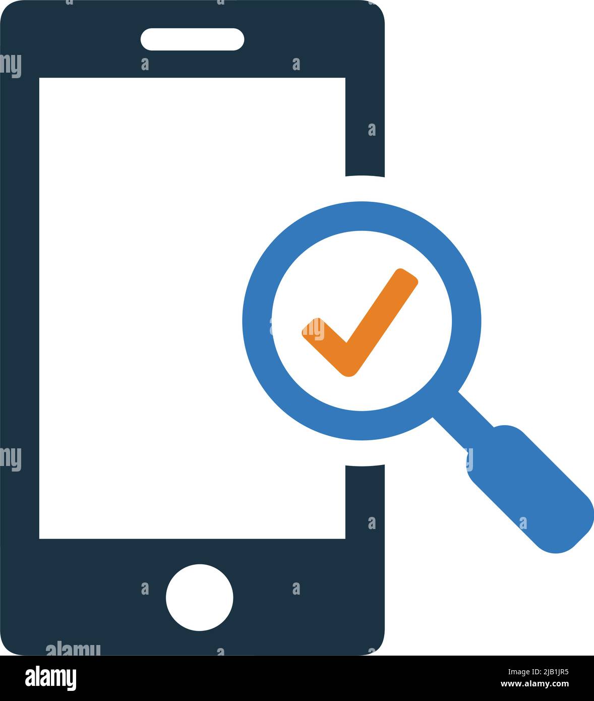 Audit, mobile, search icon. Using in print, web, design projects or any ...