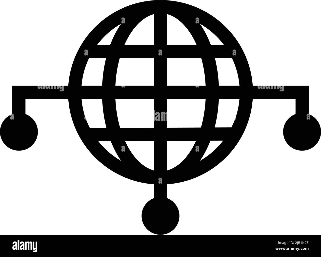 Complexity, network, big data icon. Editable Vector EPS. Meticulously ...