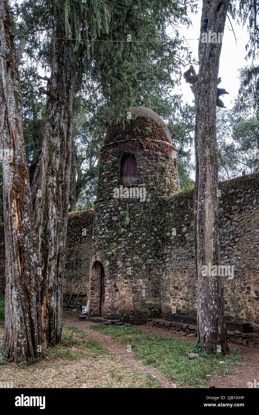 Debre Birhan Selassie Church, Gondar, Ethiopia, Africa Stock Photo - Alamy