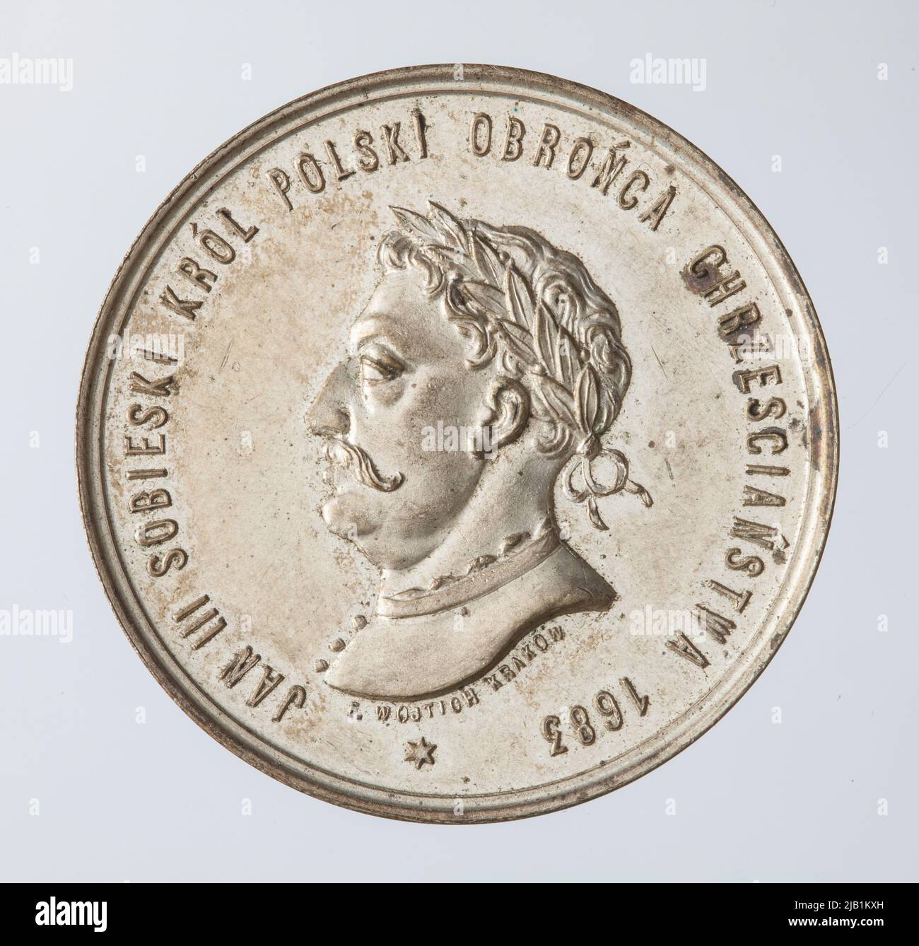 Medal commemorating the 200th anniversary of the Vienna relief Wojtych ...
