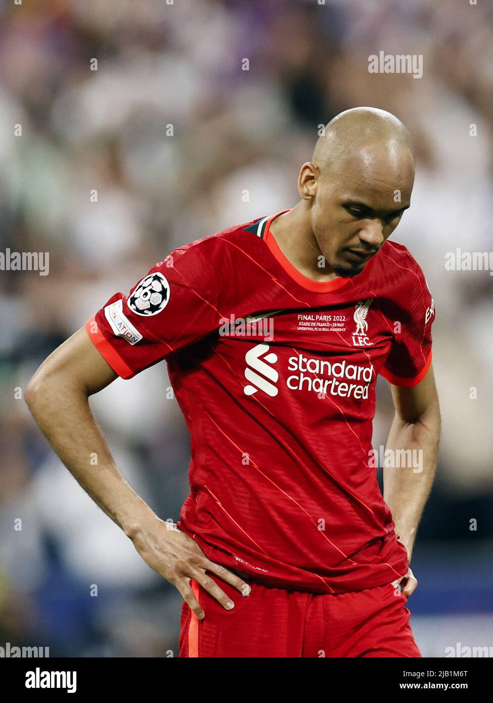 PARIS - Fabinho of Liverpool FC during the UEFA Champions League final ...