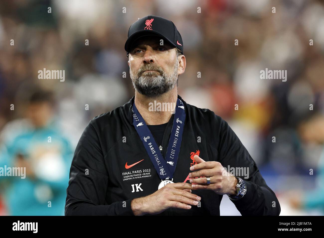 PARIS - Liverpool FC coach Jurgen Klopp during the UEFA Champions ...
