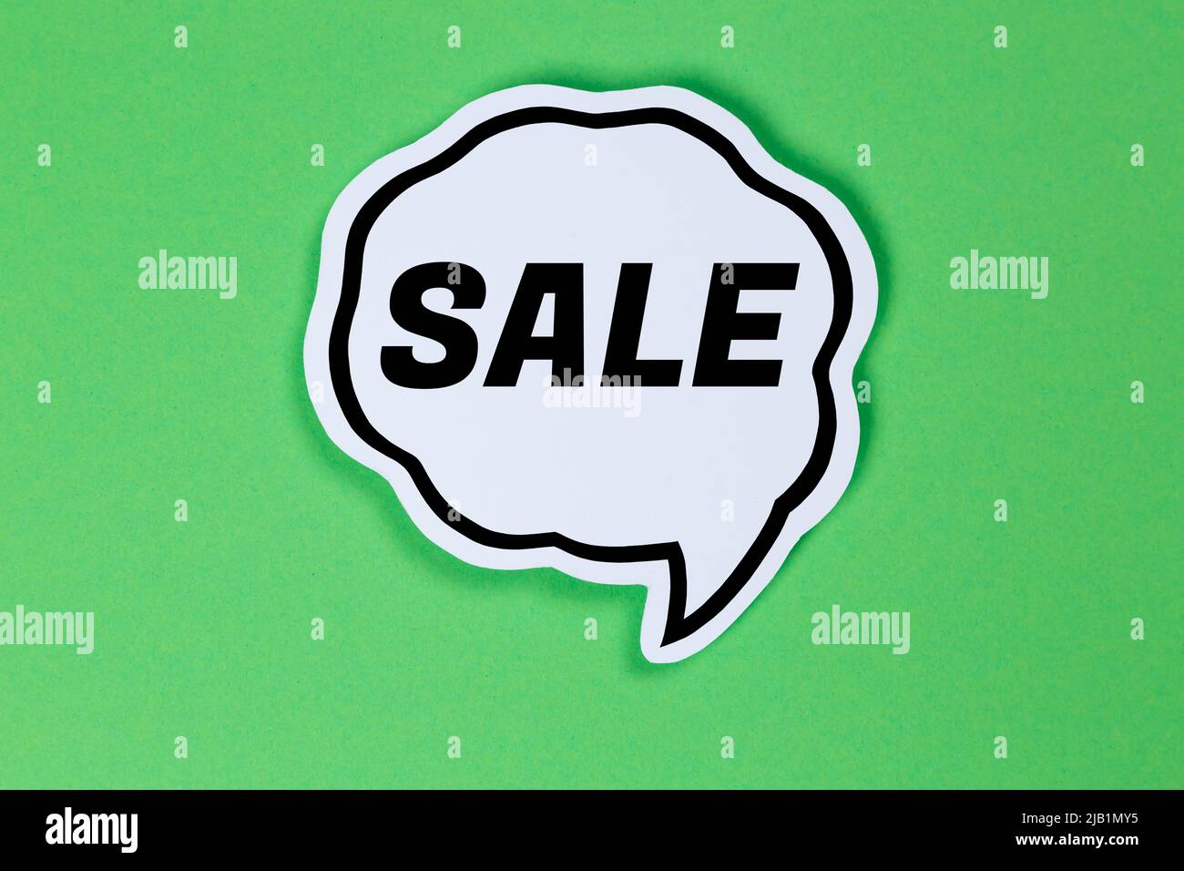 Sale shopping offer speech bubble communication concept talking saying ...