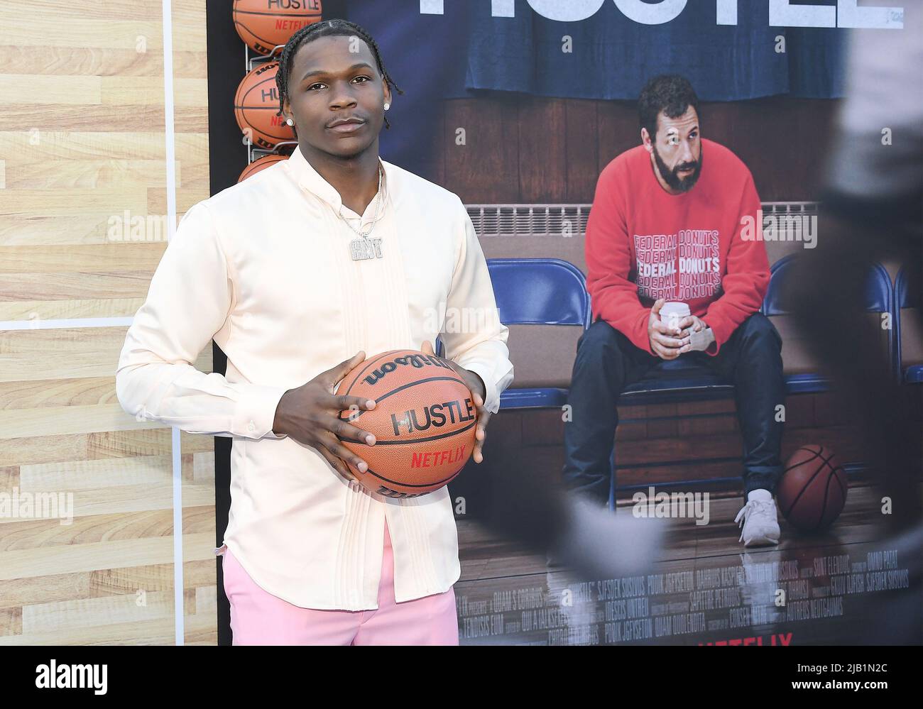 Los Angeles, USA. 01st June, 2022. Anthony Edwards arrives at Netflix's ...