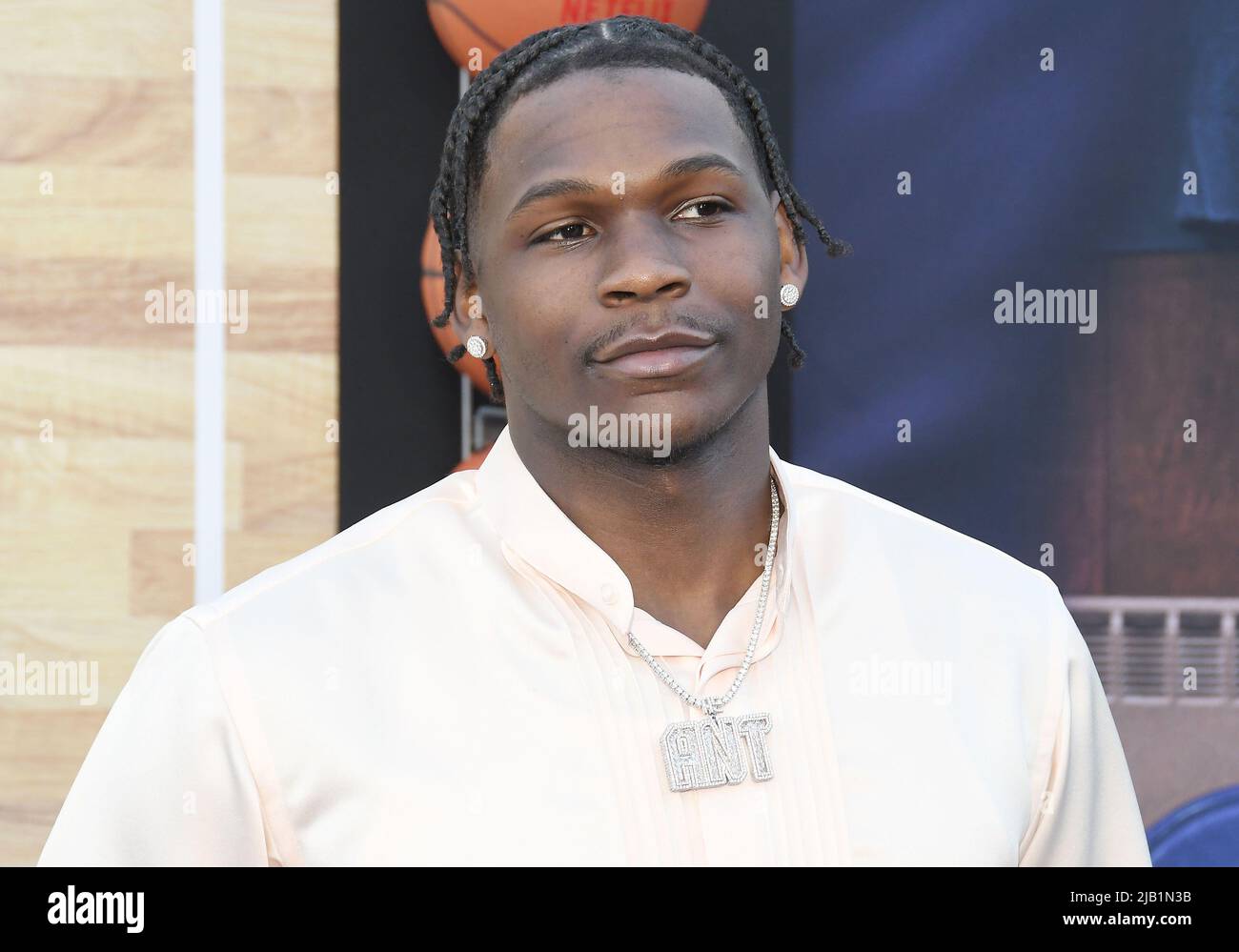 Los Angeles, USA. 01st June, 2022. Anthony Edwards arrives at Netflix's ...