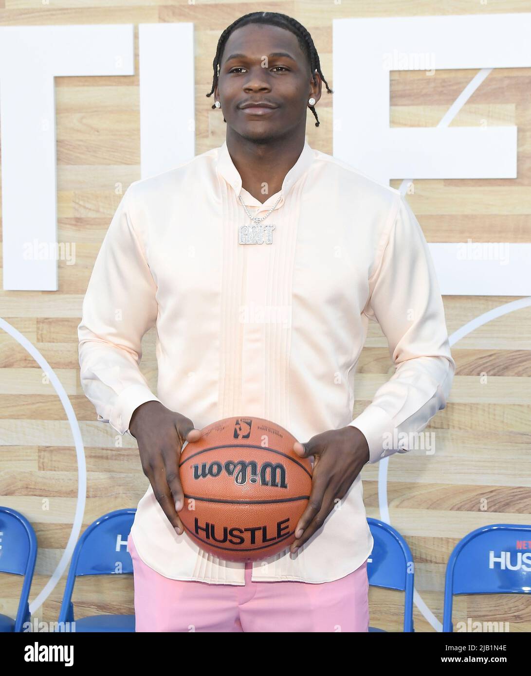 Los Angeles, USA. 01st June, 2022. Anthony Edwards arrives at Netflix's ...