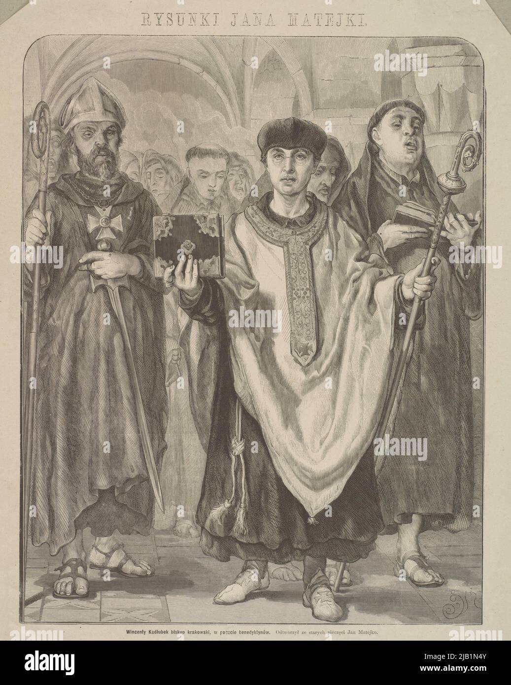 Wszyscy Święci w MNK Unknown, Matejko, Jan (1838 1893 Stock Photo - Alamy