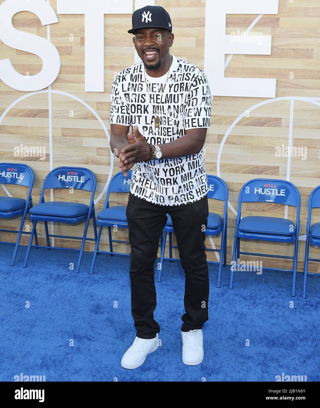 Bill Bellamy arrives at Netflix's HUSTLE Los Angeles Premiere held at ...