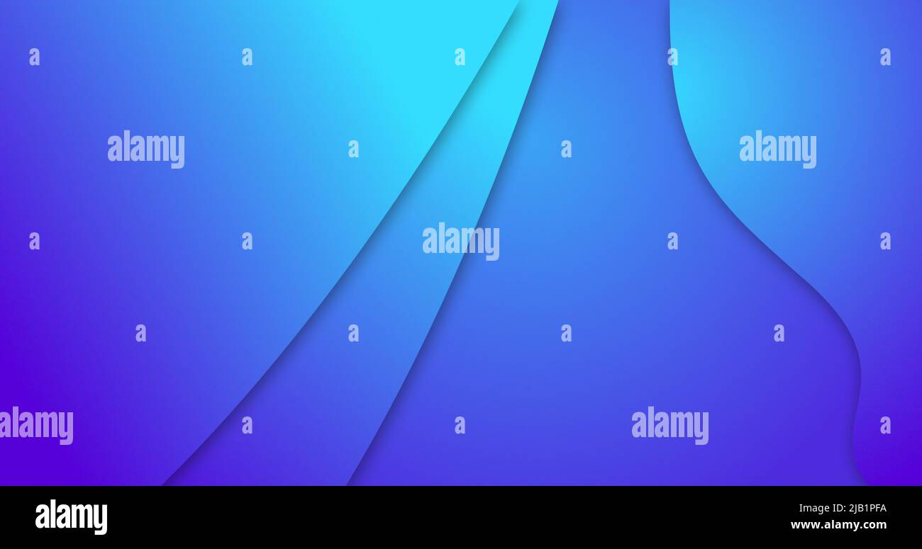 Image of blue gradient lines waving in seamless loop Stock Photo - Alamy