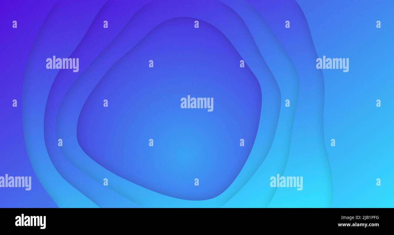 Image of blue gradient lines waving in seamless loop Stock Photo - Alamy