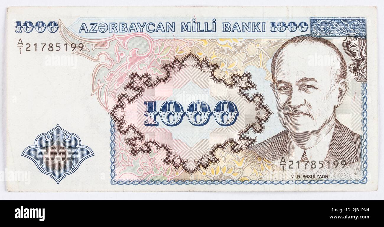 1000 manat banknote hi-res stock photography and images - Alamy