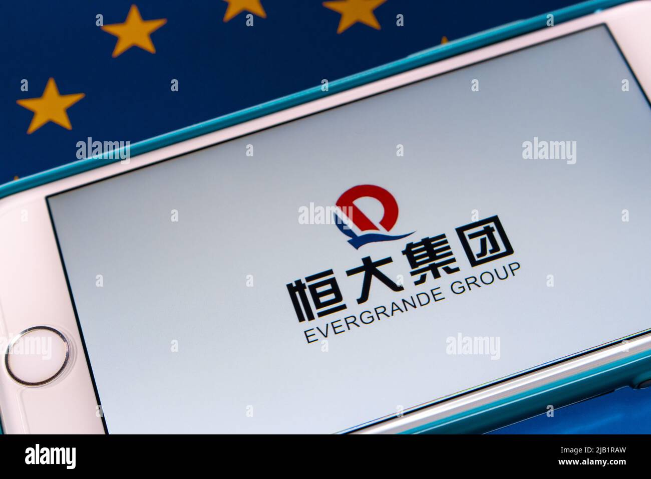 Kumamoto, JAPAN - Sep 24 2021: China's leading property developer The ...