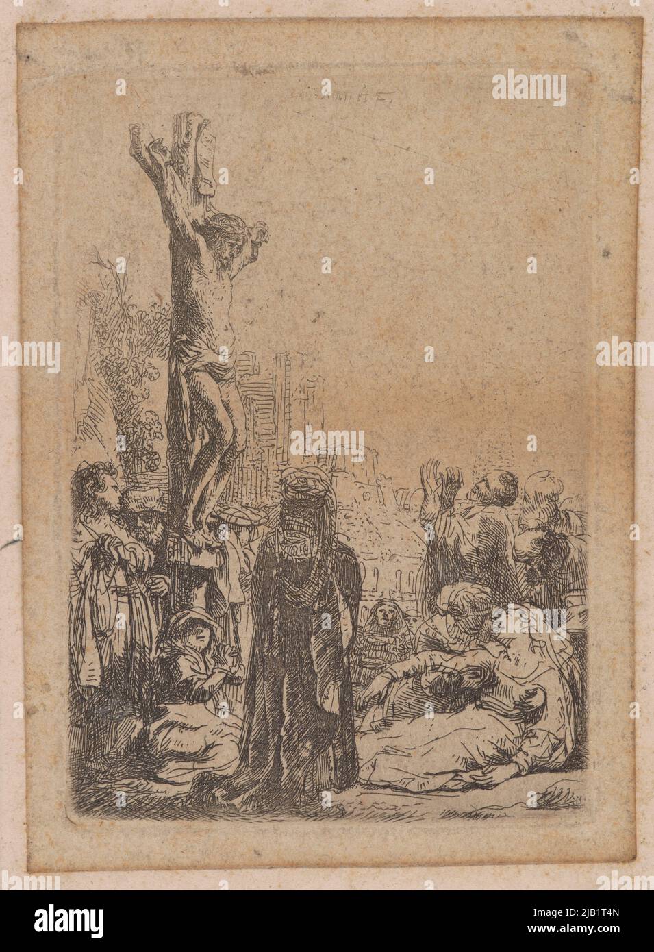 Crucifixion of Christ unknown Stock Photo - Alamy