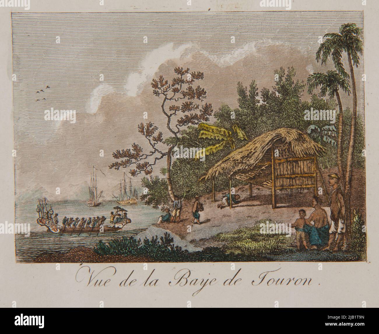 „Costumes and views of China”, T.I. View of the Baye de Touron Simon S ...