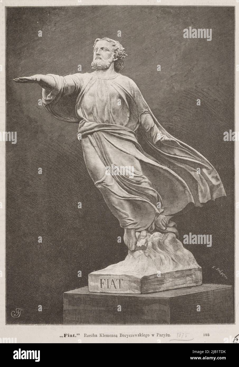 FIAT according to the sculpture of Klemens Boryczewski was drawn by ...
