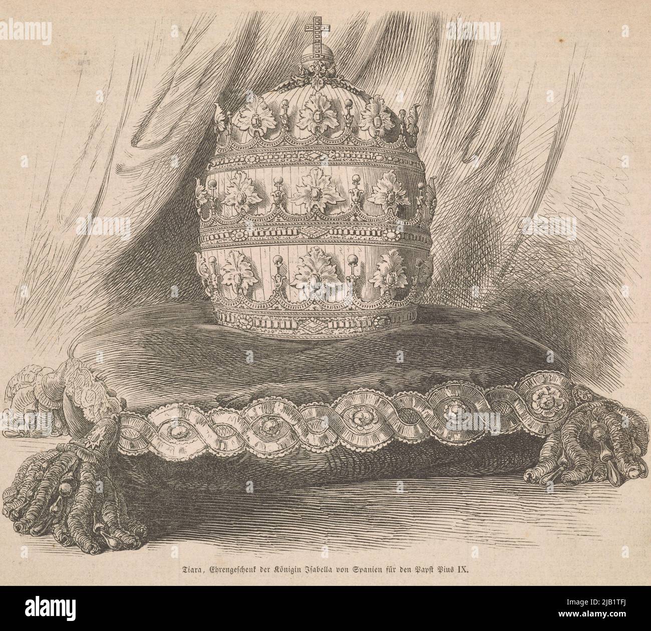 Pius ix tiara hi-res stock photography and images - Alamy