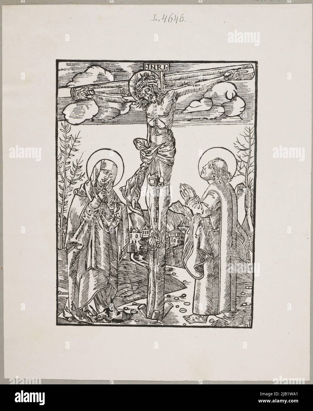 Crucifixion of Jesus Christ unknown Stock Photo - Alamy