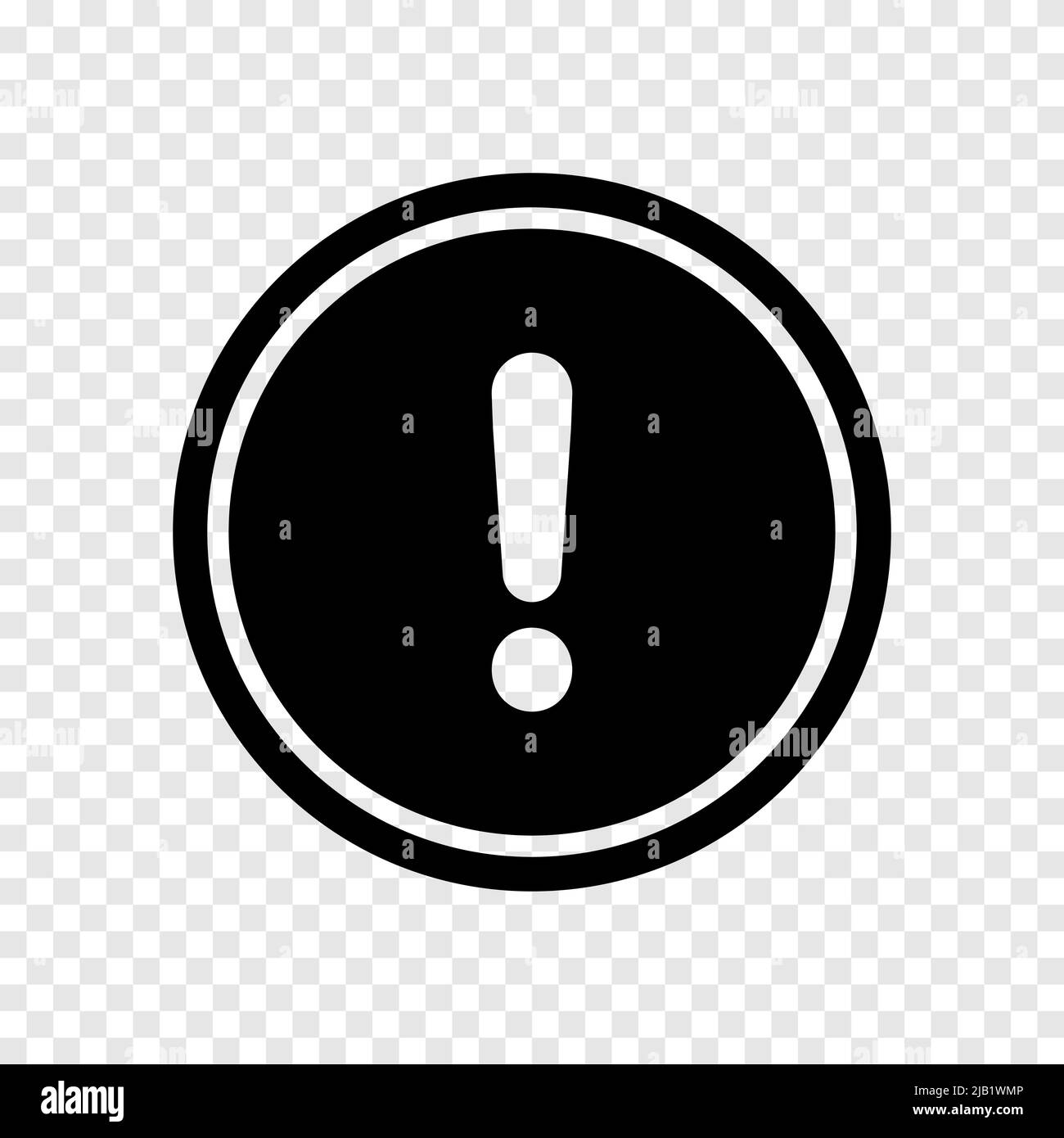 Warning road sign icon on transparent background Stock Vector Image ...