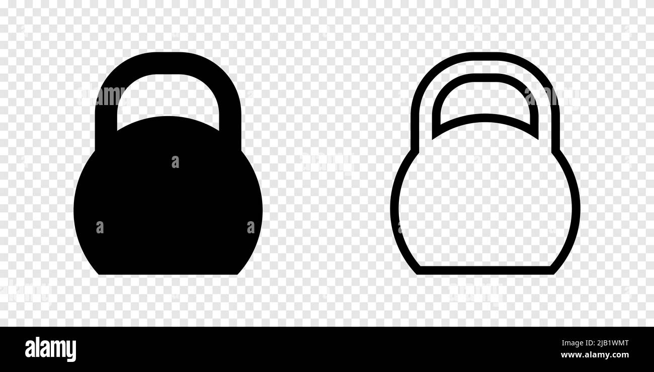 Kettlebell icon symbol simple design Stock Vector Image & Art - Alamy